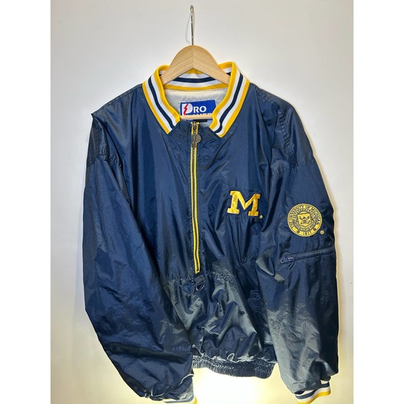 Pro Player | Jackets & Coats | Vintage Michigan Pro Player Jacket ...